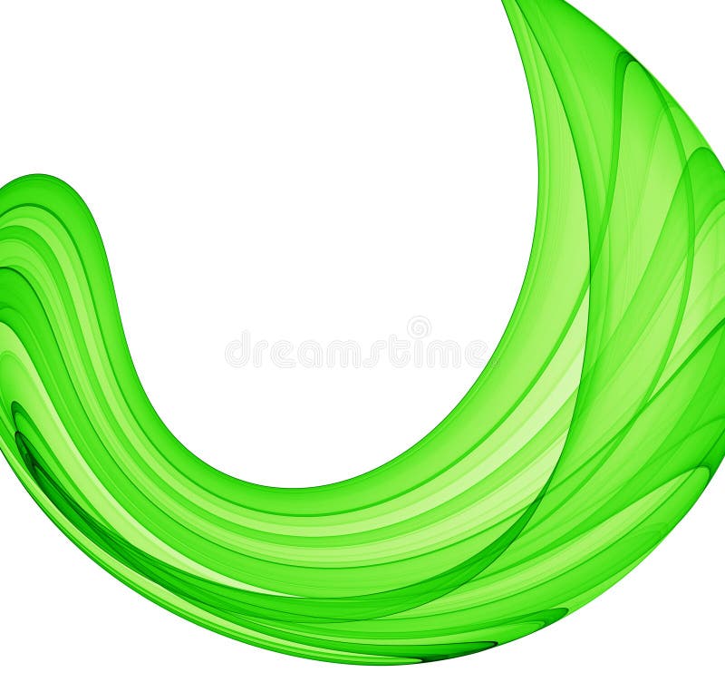 Green curve stock illustration. Illustration of desktop - 2884508