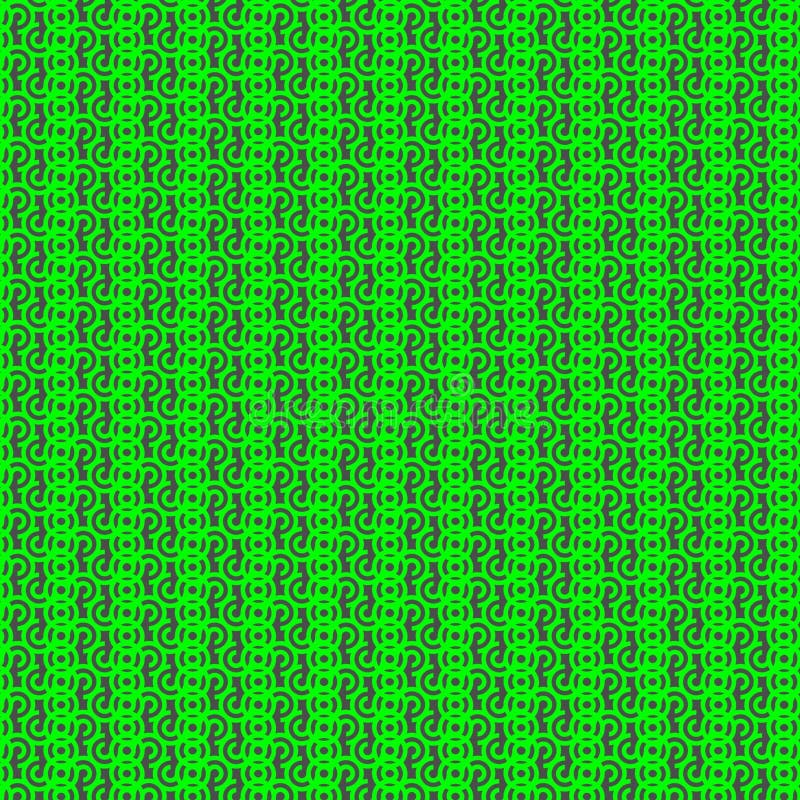 Green Curve Pattern Background Vector Illustration Stock Vector ...