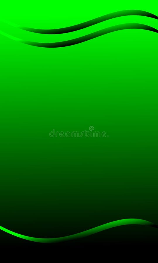 Abstract Background Curve Green. Stock Vector - Illustration of cool ...