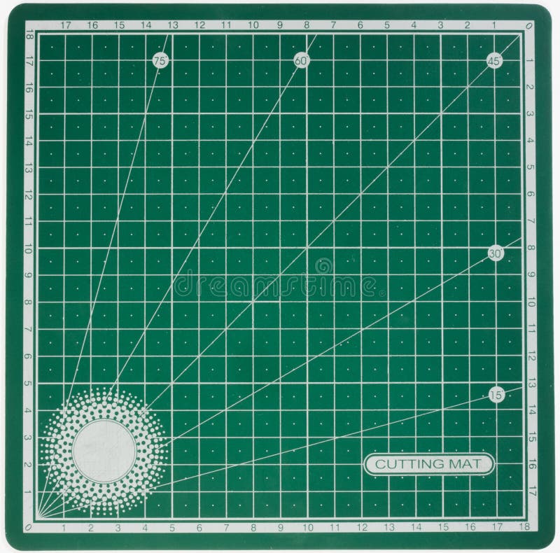 Green Cutting Mat with Letter Stock Image - Image of ball, basketball ...