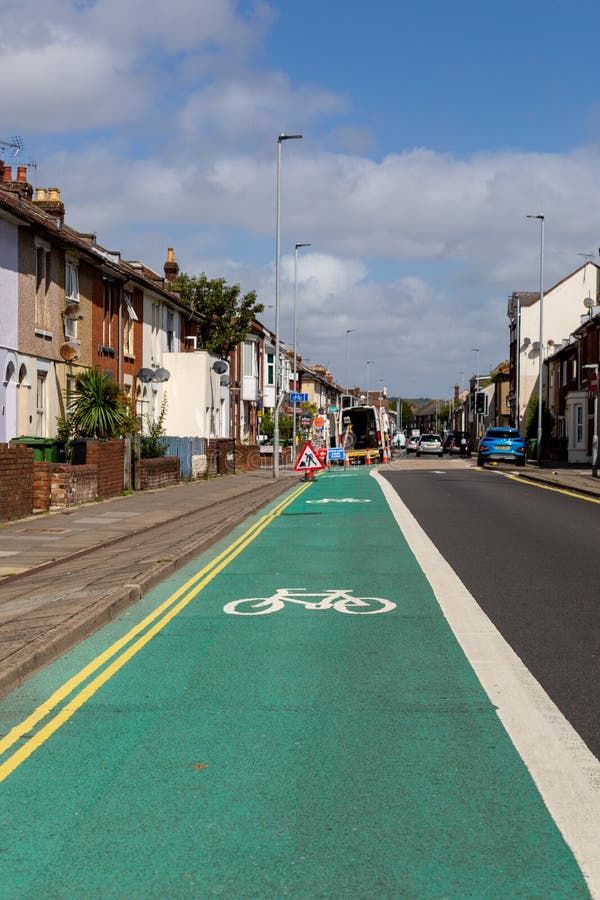 Cycle lane in Amsterdam editorial photo. Image of cycling - 85964596