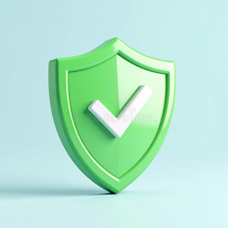 White Check Mark Inside Solid Dark Blue Circle Minimalist Icon Stock Illustration - Illustration ...