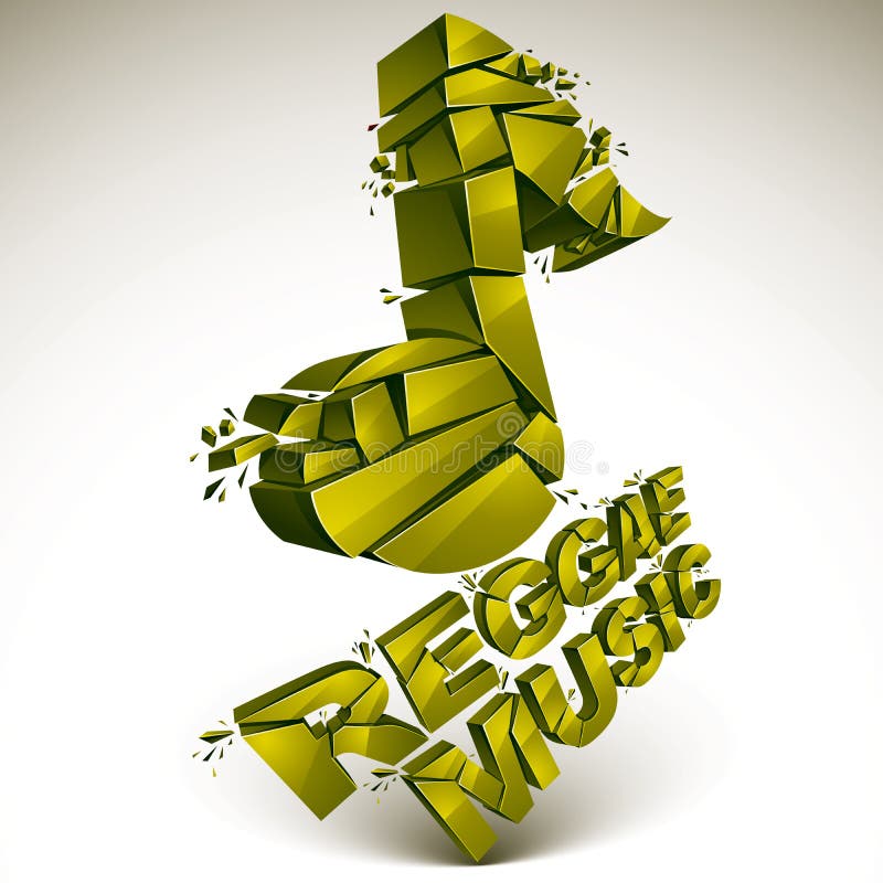 Music Note Reggae Stock Illustrations – 116 Music Note Reggae Stock ...