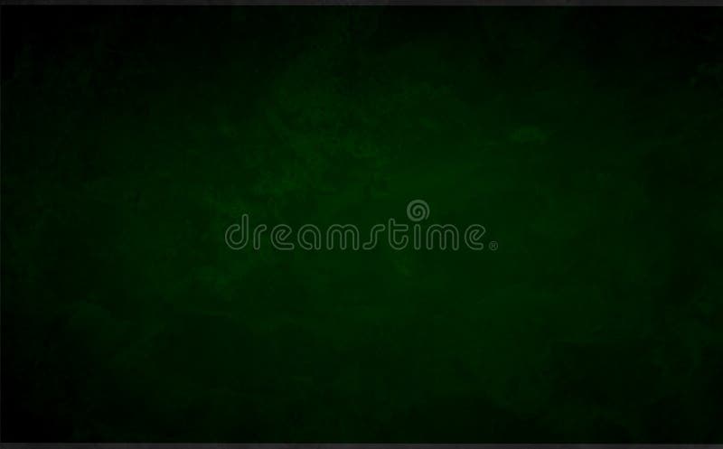 Green Dark Concrete Texture Wall Background on Black. Wallpaper Pattern ...