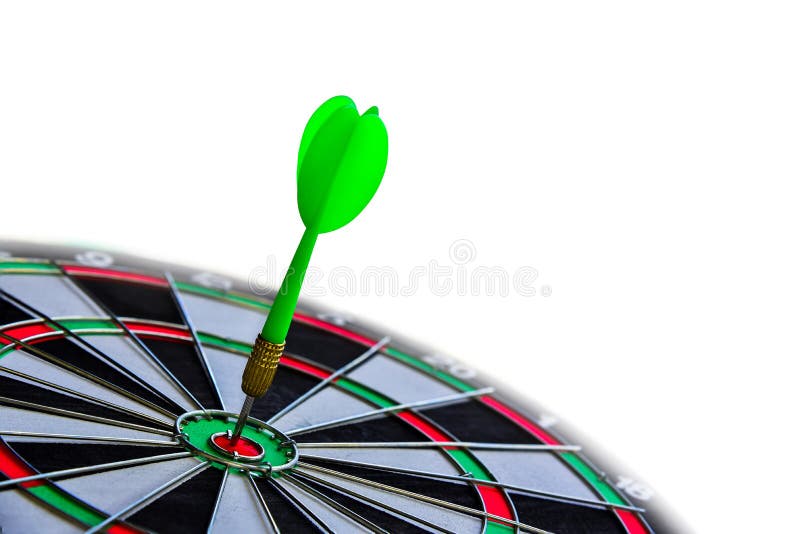 Red and Green Dart Hitting on Center with Fire on Dartboard for ... Red and Green Dart Hitting on Center with Fire on Dartboard for ...