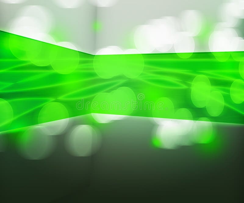 Green Data Transfer Abstract Background Stock Illustration ...