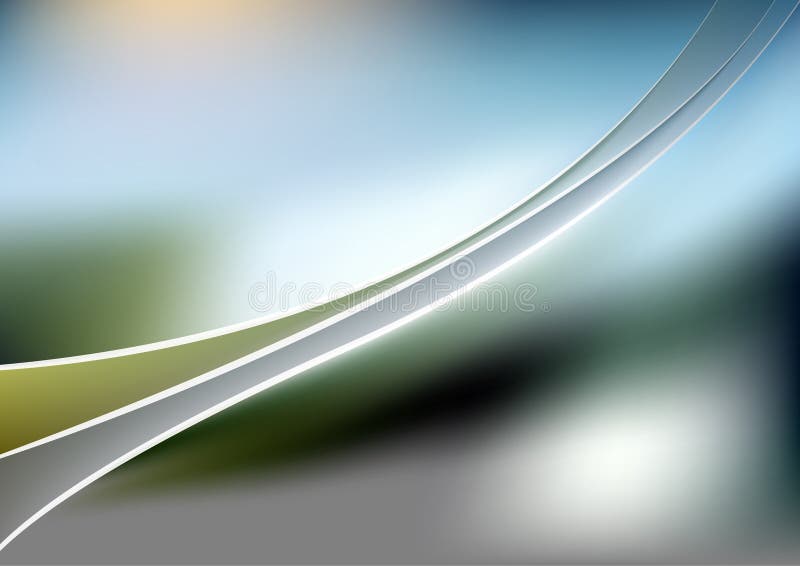 Green Daytime Beautiful Background Vector Illustration Design Stock ...