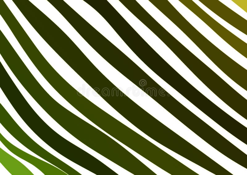 Green Diagonal Crooked Thick Stripes Background Pattern Design Stock ...