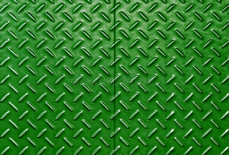 Green Diamond Steel Metal Sheet Pattern Stock Image - Image of flooring ...