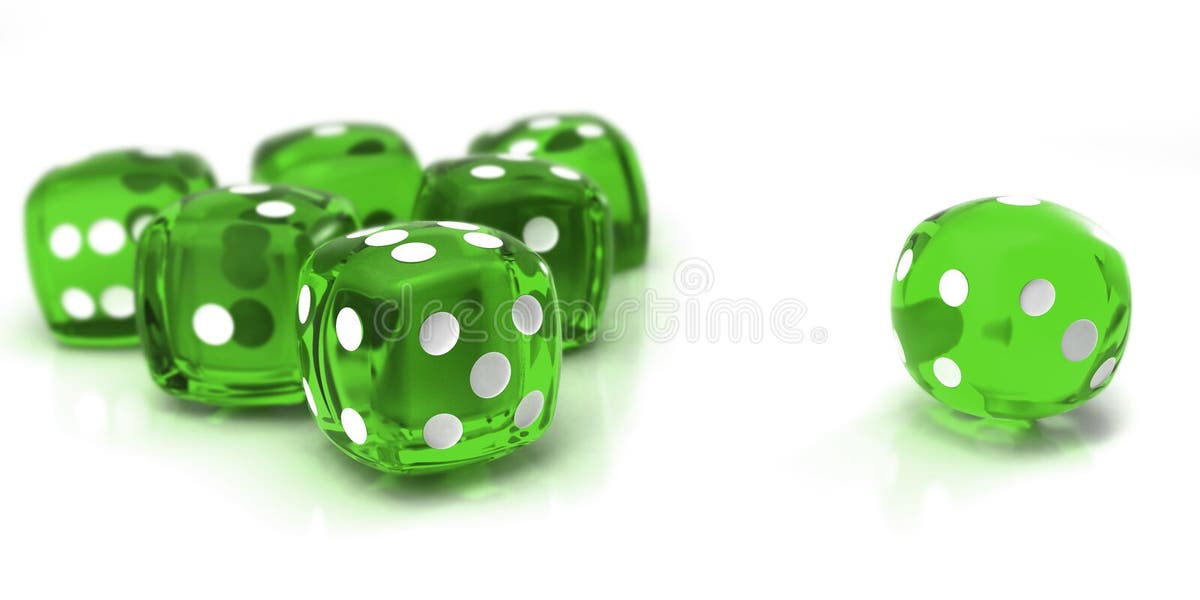 Green Dice Stock Illustrations – 7,346 Green Dice Stock Illustrations ...