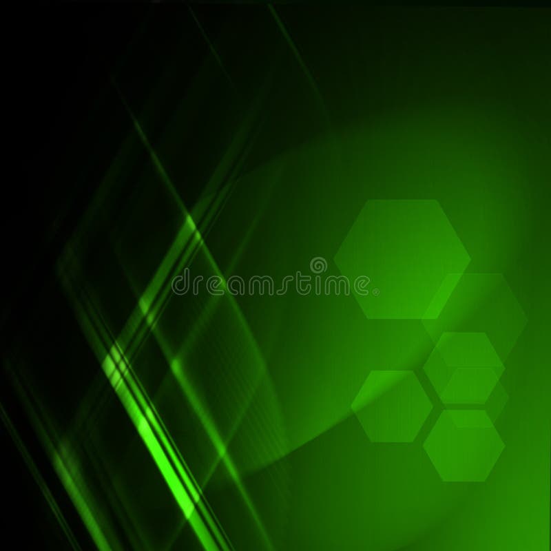 Green Digital Abstract Background Stock Illustration - Illustration of ...