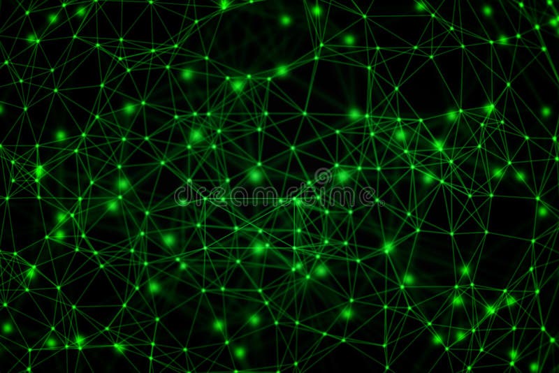 Green Digital Data and Network Connection Triangle Lines for Technology ... Green Digital Data and Network Connection Triangle Lines for Technology ...