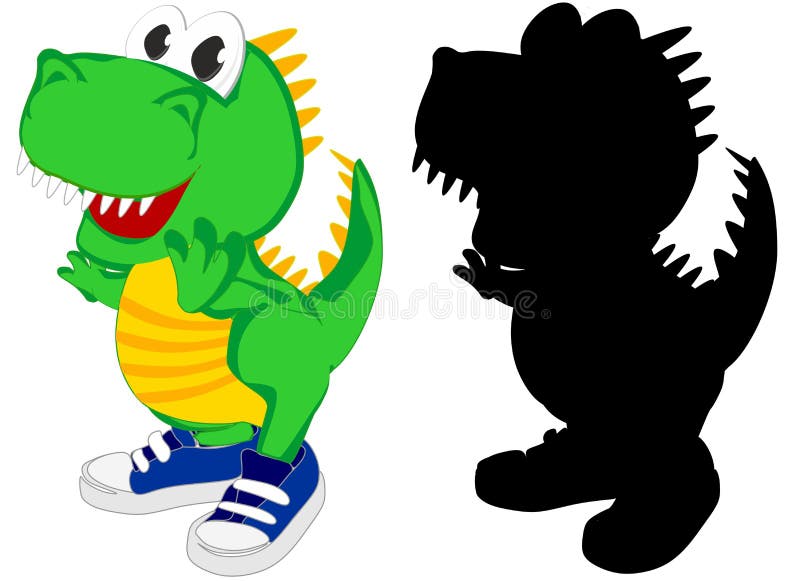 Dino Shadow Stock Illustrations – 688 Dino Shadow Stock Illustrations ...