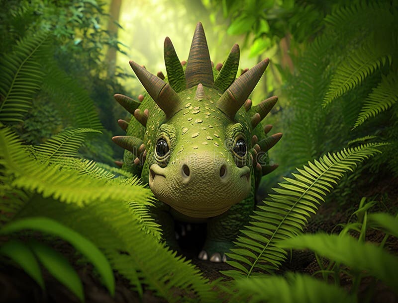 Dinosaur Hiding Stock Illustrations – 37 Dinosaur Hiding Stock ...