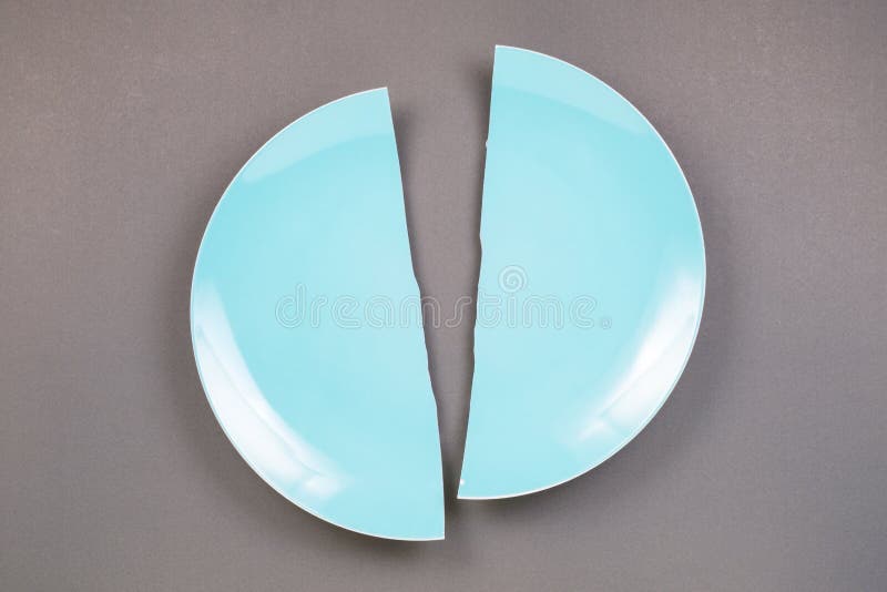 Green dish is broken stock image. Image of ceramic, concept - 240772793