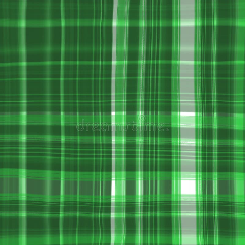 Green Distorted Plaid Fabric Texture Stock Illustration - Illustration ...