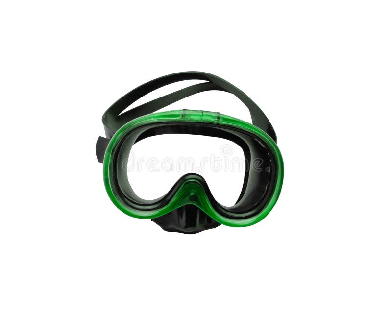 Green diving mask stock photo. Image of glass, group - 75788770