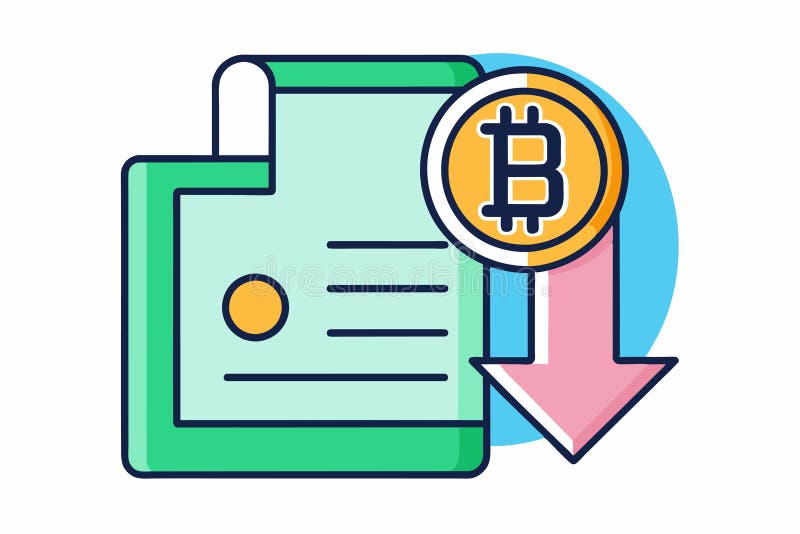 Cryptocurrency Materials Stock Illustrations – 254 Cryptocurrency ...