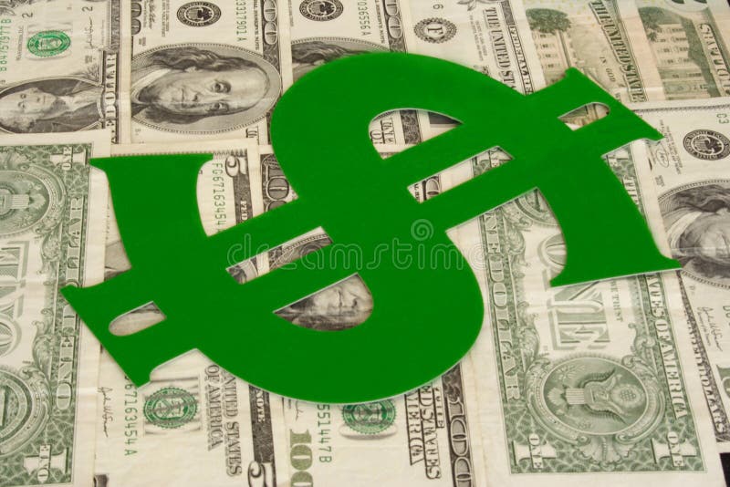 Green dollar stock image. Image of funding, america, bill - 3426755