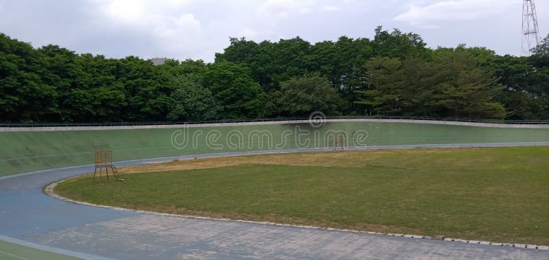Manahan Stadium Velodrome stock photo. Image of manahan - 258317586