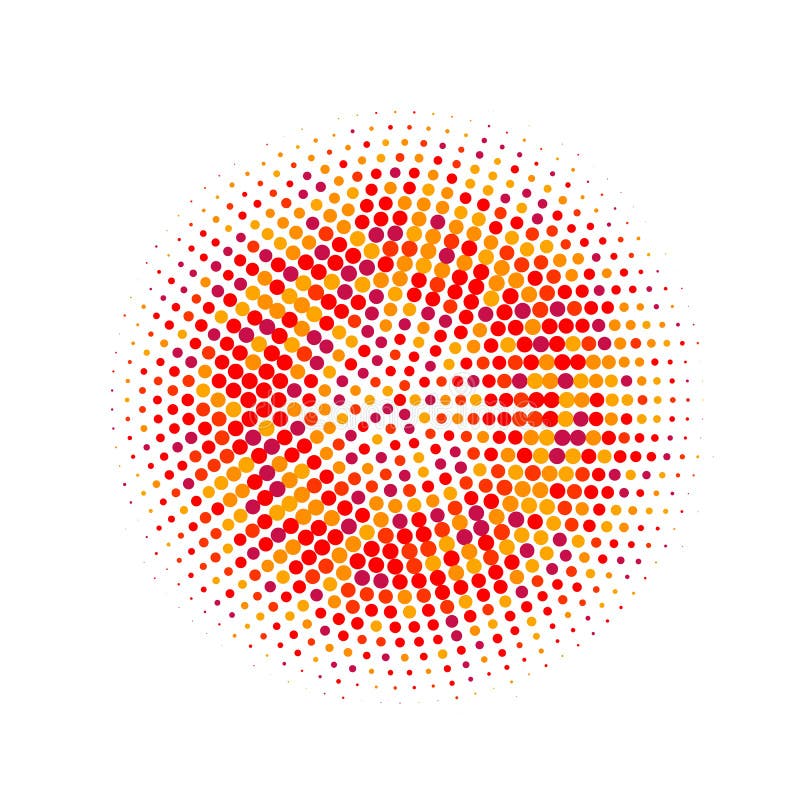 Green Dotted Backdrop Halftone. Red Dots Grunge. Orange Comic Texture ...