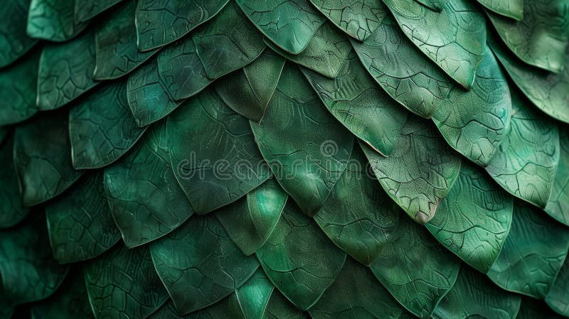 Green Dragon Scale Pattern Close-up - Luxury Background Texture for ...