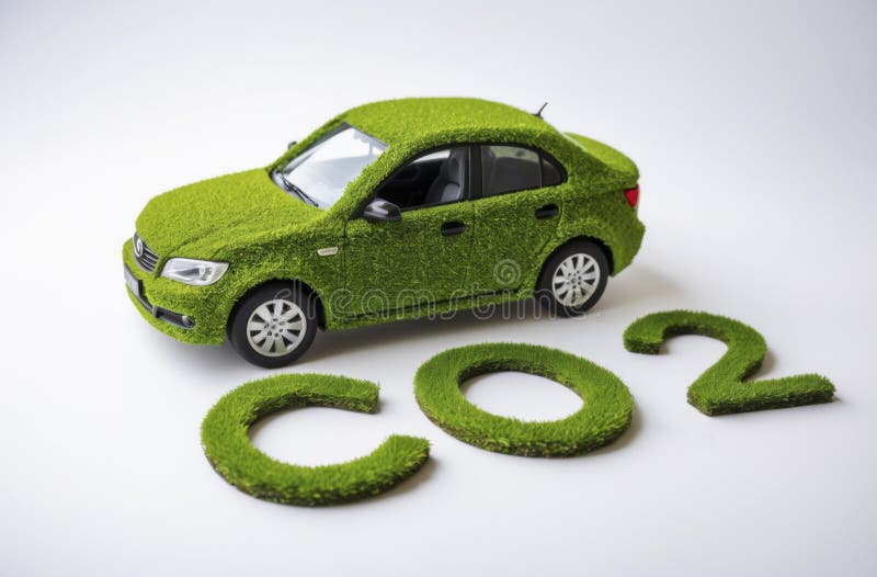 Green Driving, Real Impact stock illustration. Illustration of drive ...