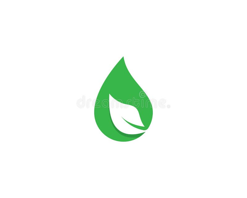 Green drop vector icon stock vector. Illustration of community - 183067081