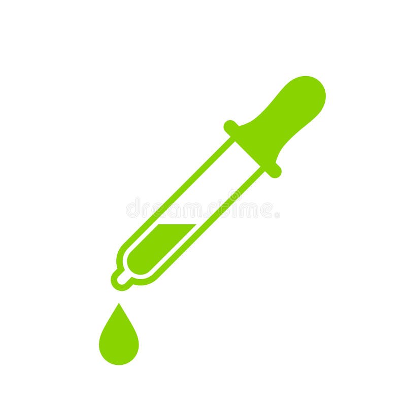 Dropper. Vector drawing stock vector. Illustration of drop - 90899751
