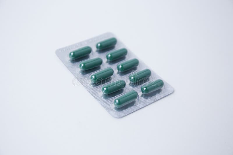 Green drug capsule stock image. Image of sick, pain, drug - 86481425