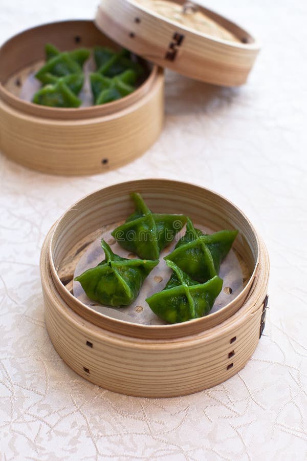 Green dumpling stock image. Image of cuisine, green, asian - 33450325