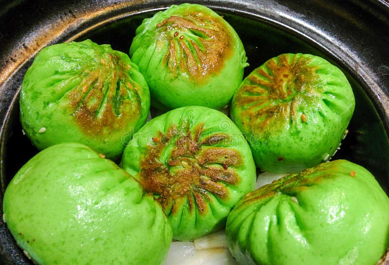 Green dumplings stock photo. Image of serving, heat, china - 44044692