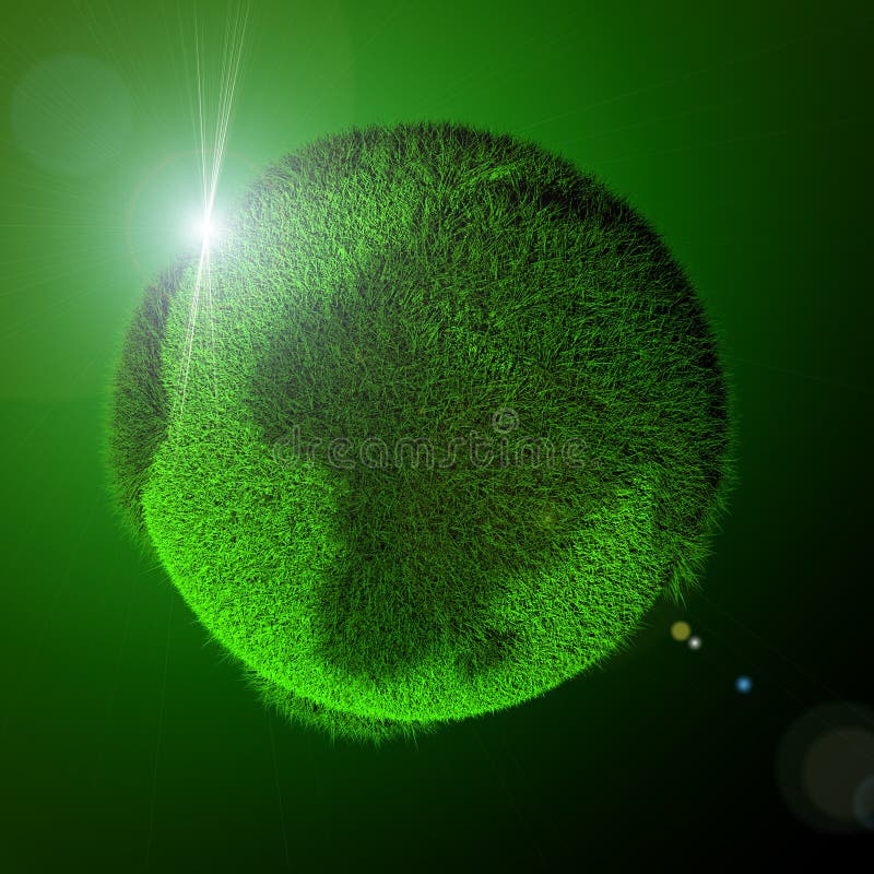 Green Earth stock illustration. Illustration of energy - 15137760