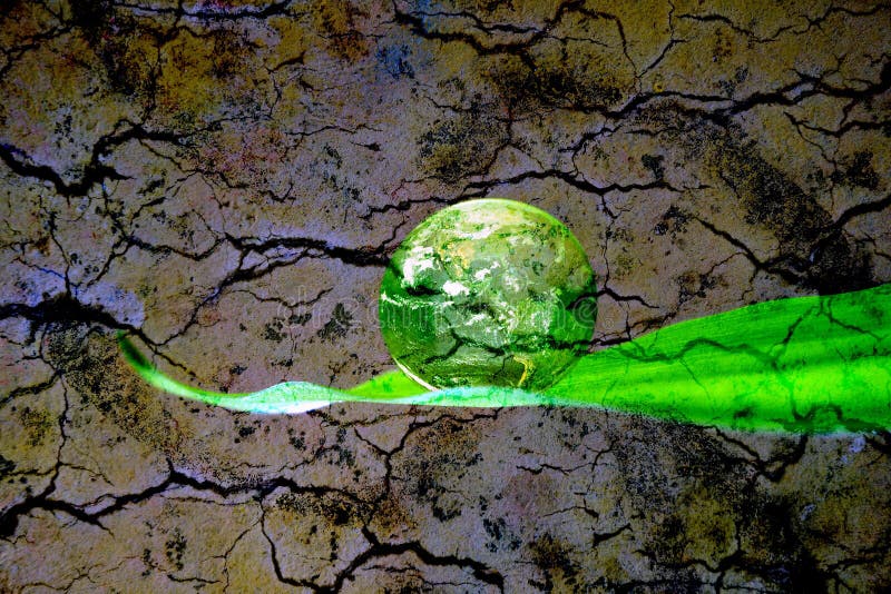 Green earth stock image. Image of rain, nature, earth - 183444643