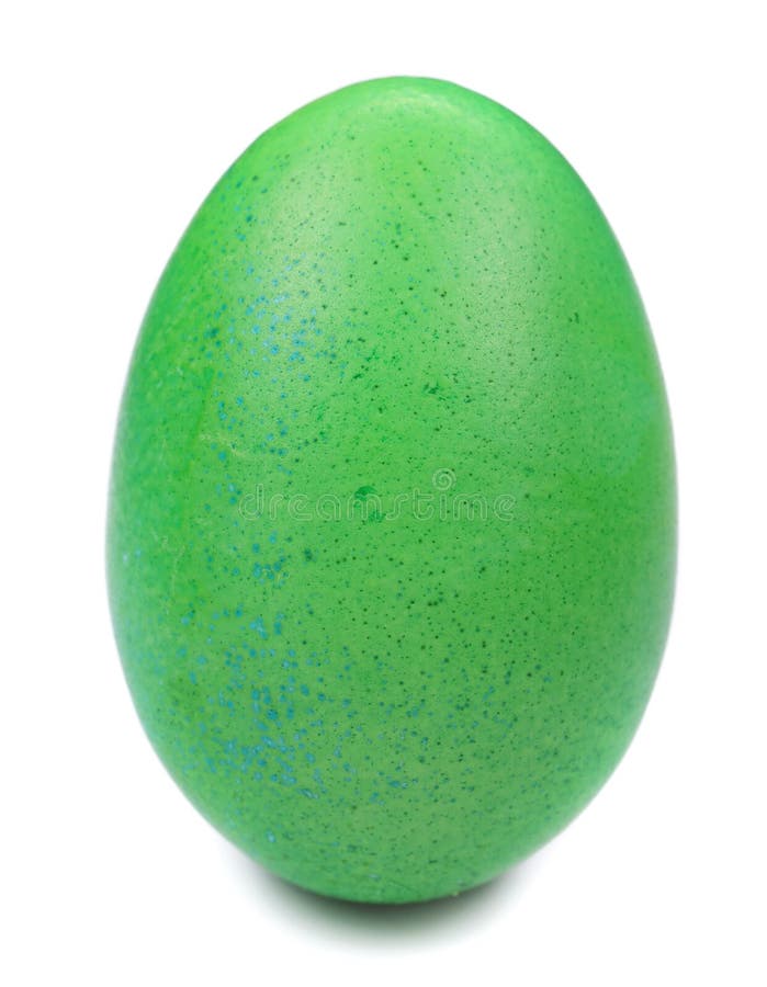 Green easter egg stock photo. Image of colorful, isolation - 38778266