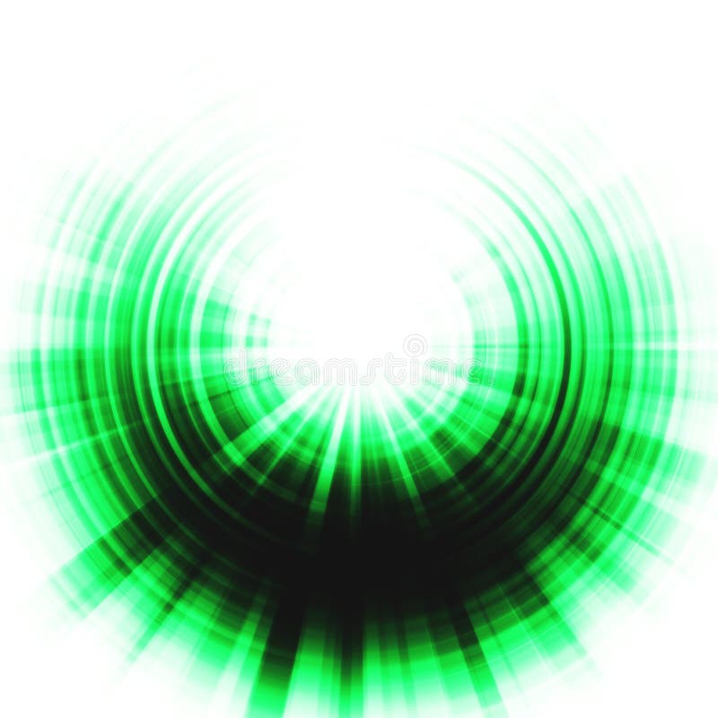 Green eclipse effect stock illustration. Illustration of design - 4748245