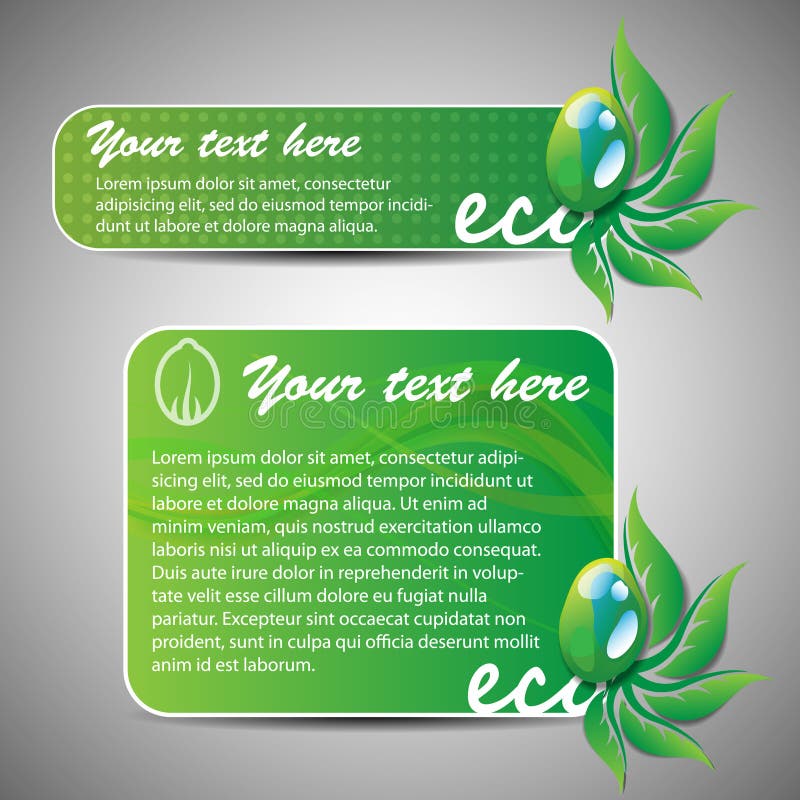 Eco Friendly Website Banners Stock Illustrations – 57 Eco Friendly ...