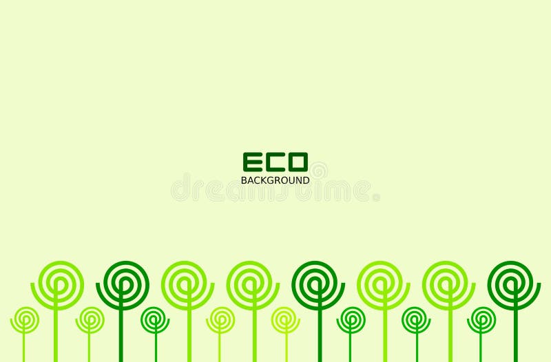 Green Eco Friendly Backgrounds with Leaf Patterns Stock Vector ...