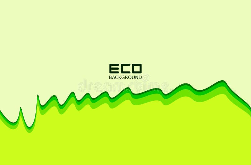 Green Eco-friendly Backgrounds with Leaf Patterns for Business Posts ...