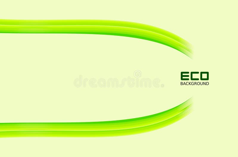 Green Eco Friendly Backgrounds with Leaf Patterns Stock Illustration ...