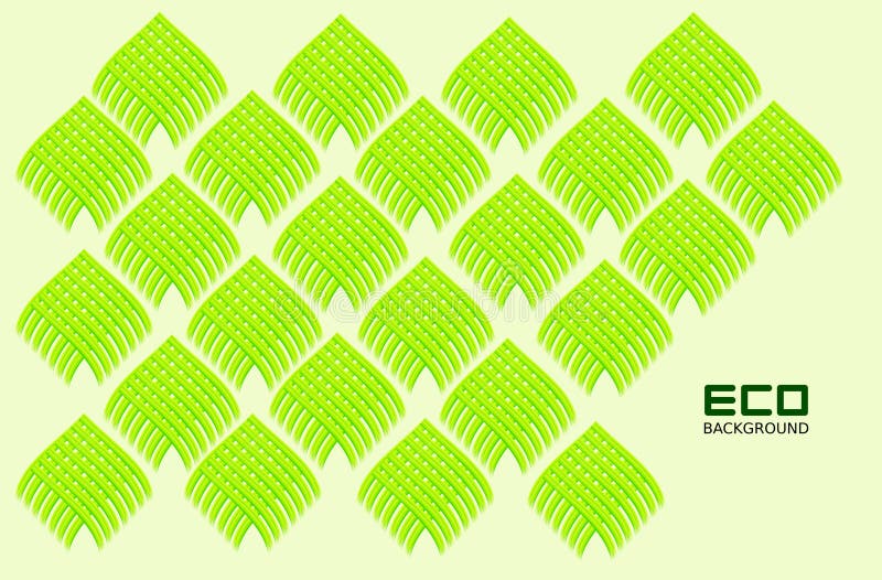 Green Eco Friendly Backgrounds with Leaf Patterns Stock Photo - Image ...