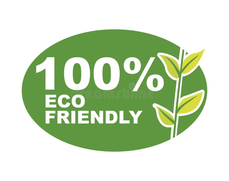 Green Eco Friendly Environment Logo Stock Vector - Illustration of ...