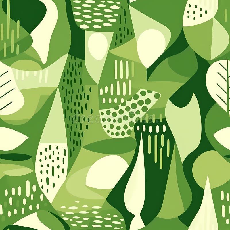 Eco-friendly Pattern with "Go Green" Signs, Leaf-filled Light Bulbs ...