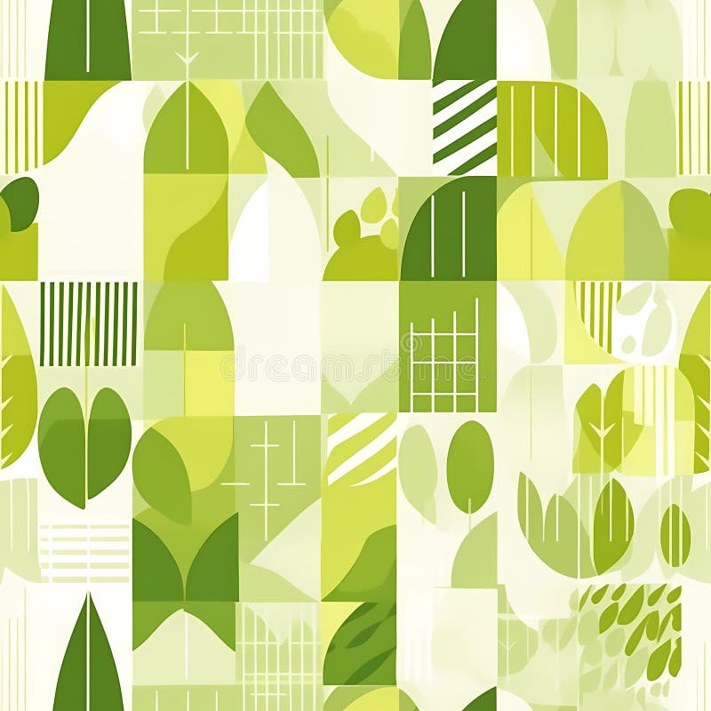 Green Eco Friendly Pattern, a Green and White Pattern Stock ...