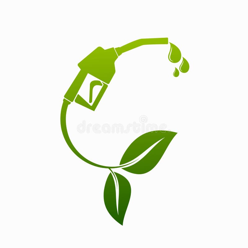 Green Eco Power Plug Design with Green Earth, Vector Illustration Stock ...