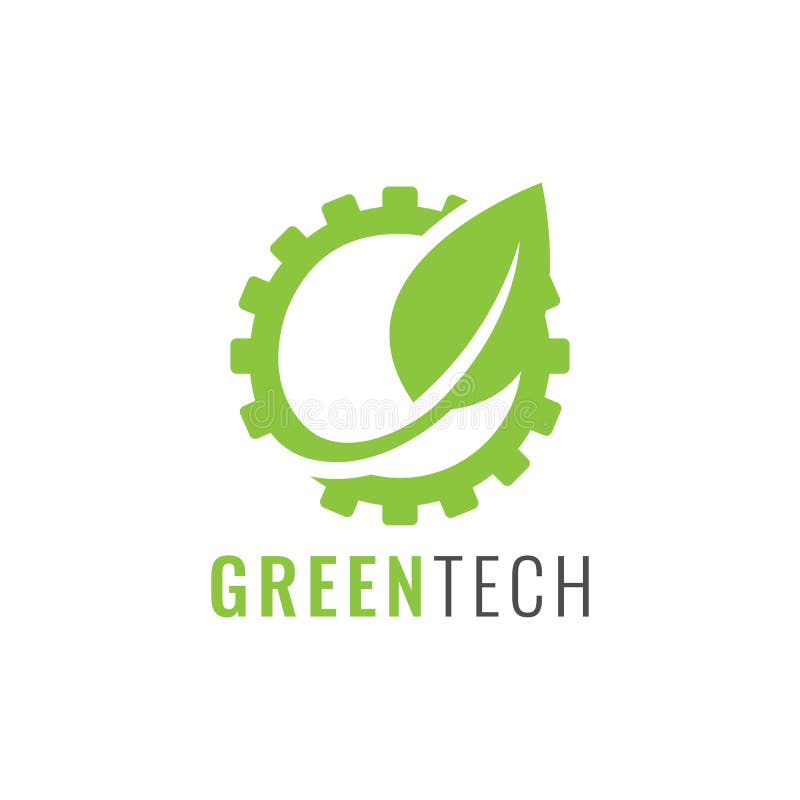Green Technology Logo Designs Stock Vector - Illustration of data ...