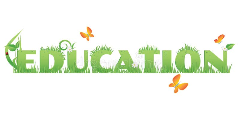 Green Education stock vector. Illustration of educate - 31930669