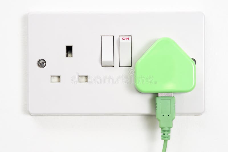 Green Electricity stock image. Image of switched, clean - 44925639
