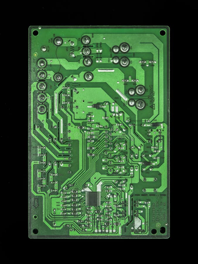 A Green Electronic Printed Circuit Board (pcb) with Communication ...