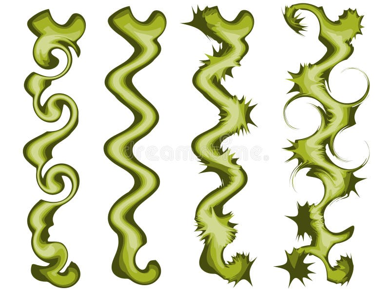 Green elements stock illustration. Illustration of cool - 10605759